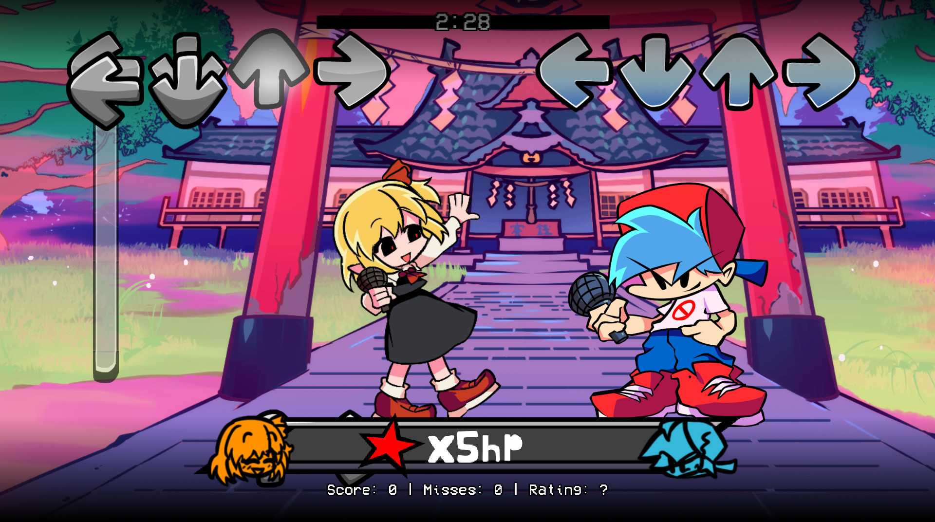 Gensokyo Funkin' : Scarlet Incident [V1] Work In Progress for Friday ...