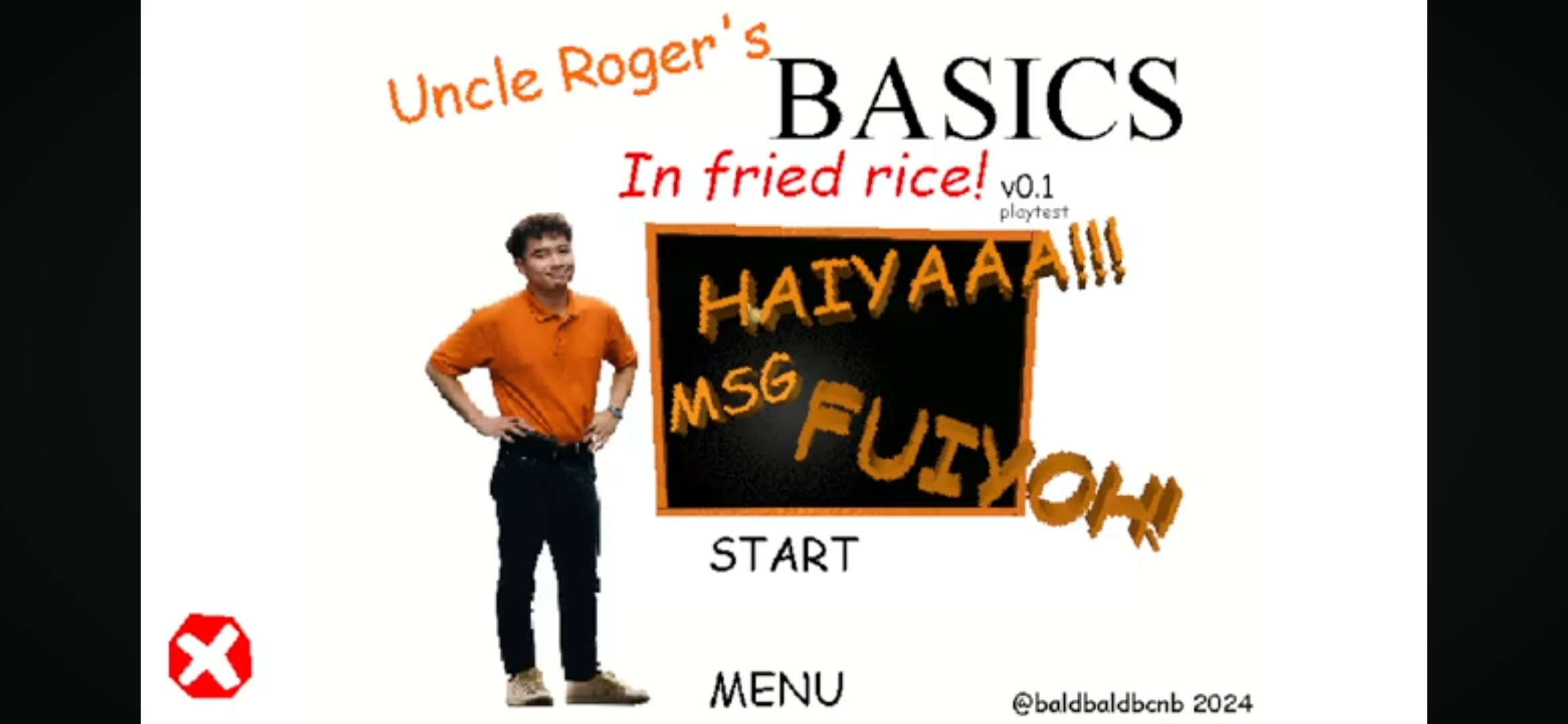 Uncle roger basics in fried rice Work In Progress for Baldi's Basics ...