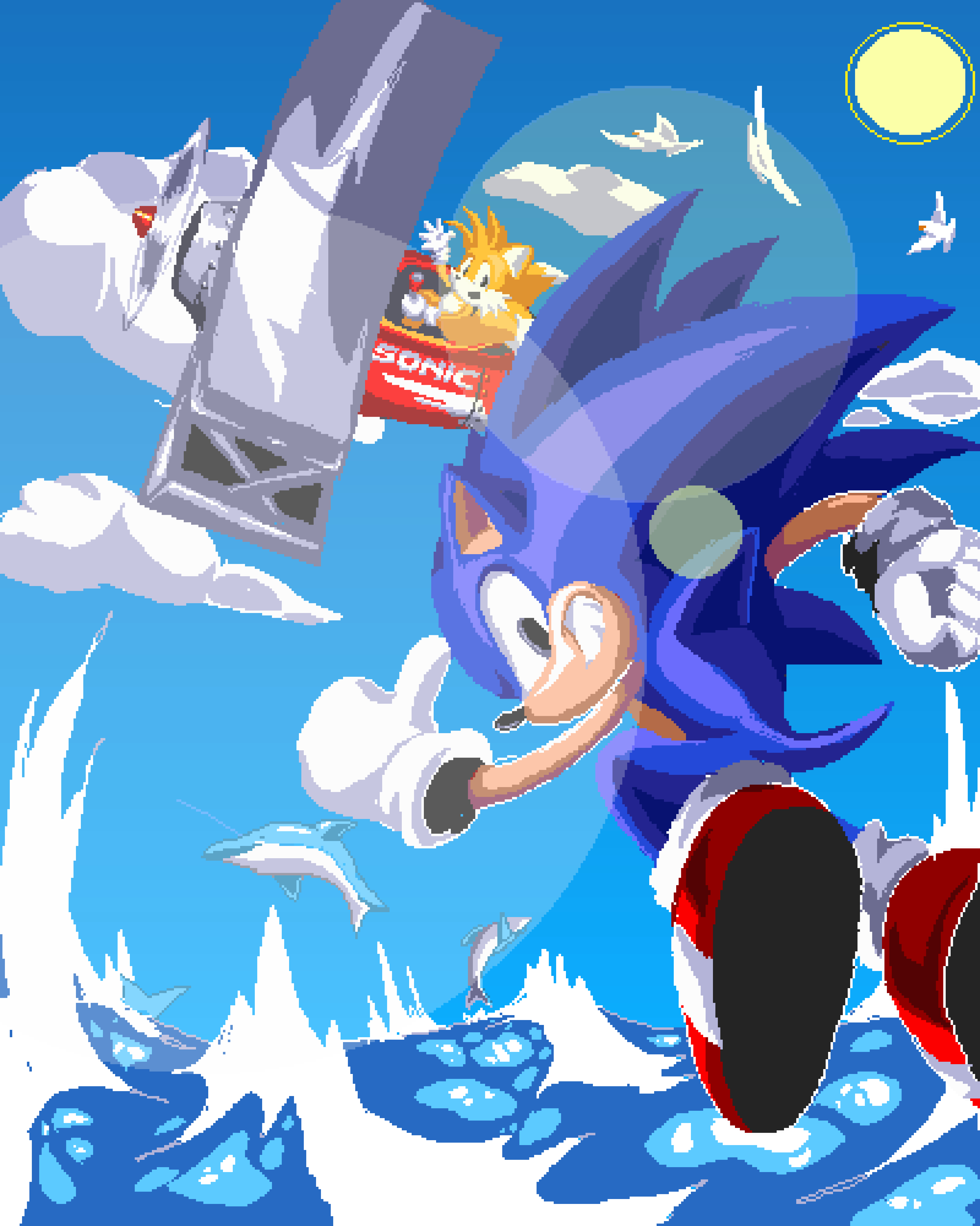 Dreags Sonic Work In Progress for Sonic 3 A.I.R. | S3AIR Works In Progress