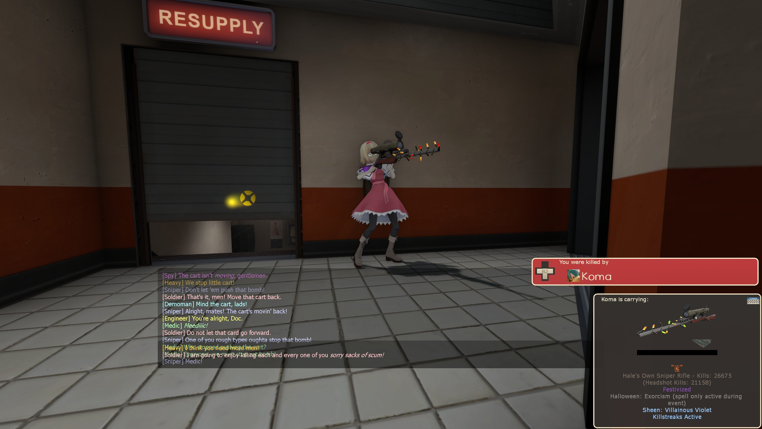 Touhou Fortress Work In Progress for Team Fortress 2 | TF2 Works In Progress