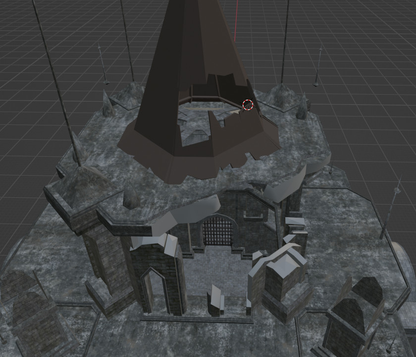 Restored Hyrule Castle Work In Progress for The Legend of Zelda: Tears ...
