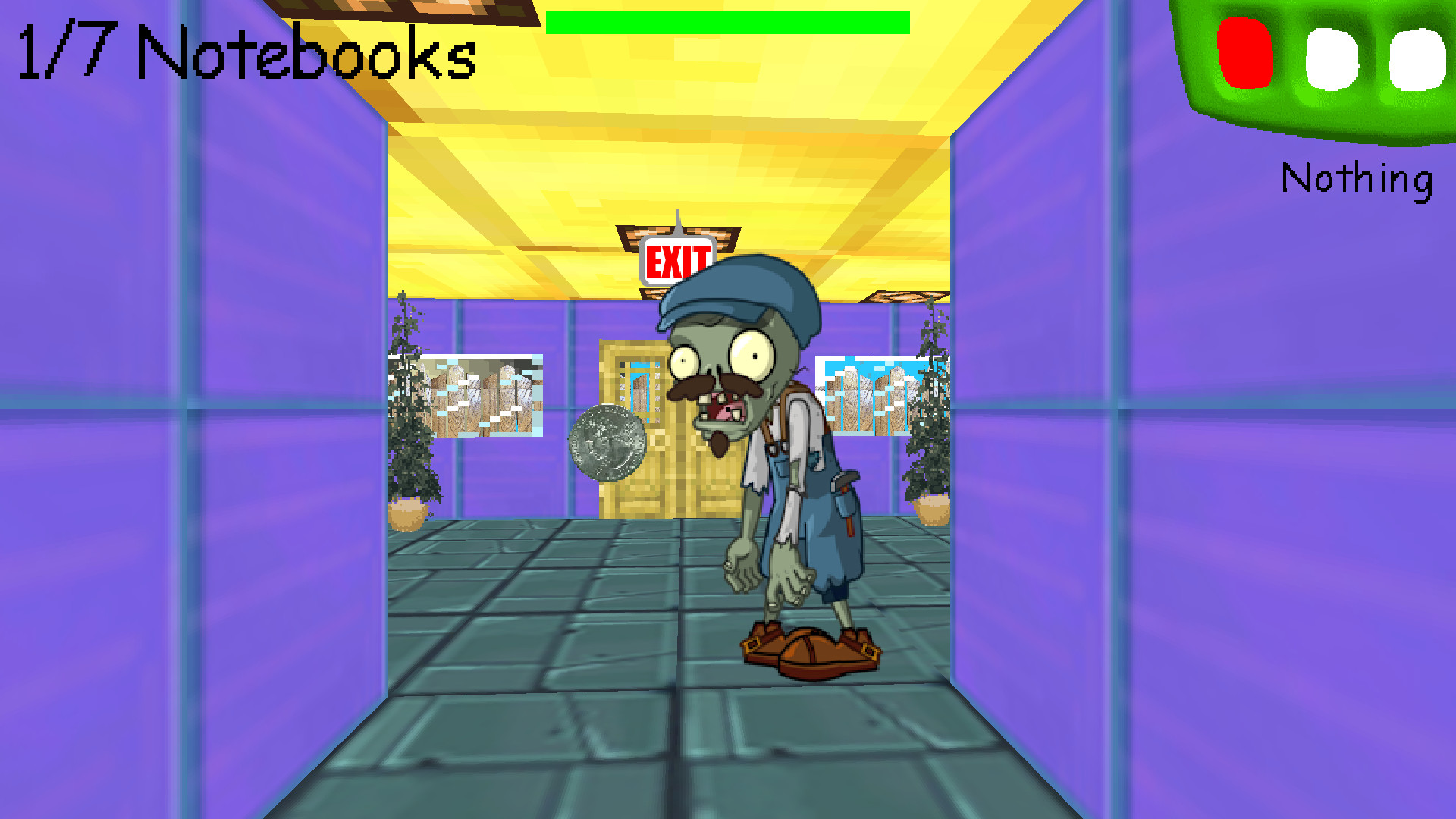 Steam Ages Zombie house in whatever Work In Progress for Baldi's Basics ...