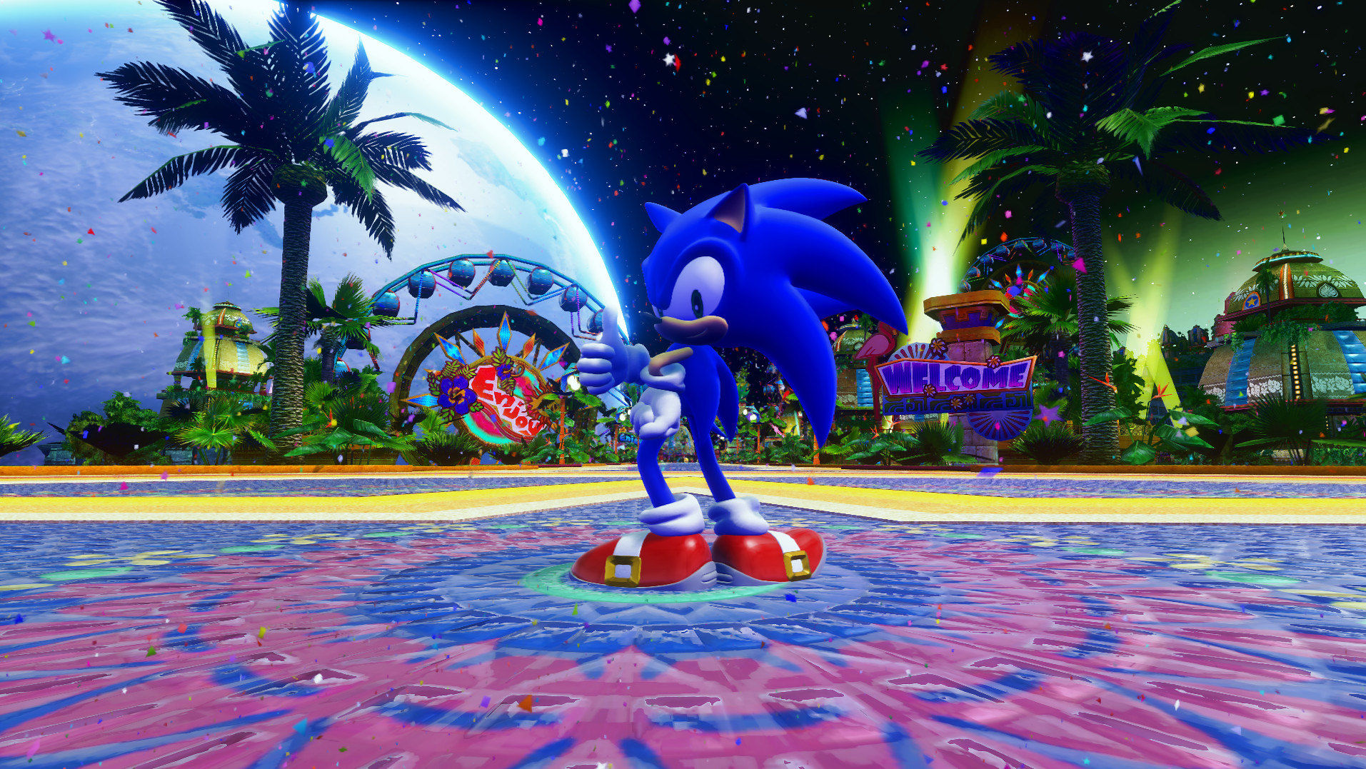 Project Tropical Resort Work In Progress for Sonic Frontiers ...