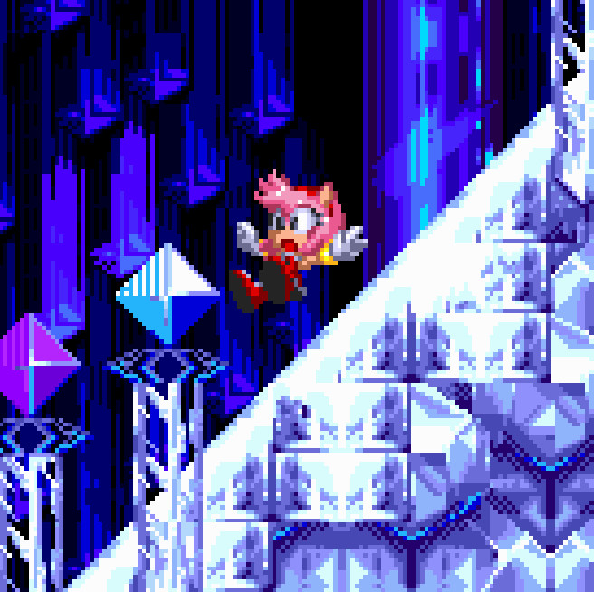 Extra Slot Modern Amy Work In Progress for Sonic 3 A.I.R. | S3AIR Works ...