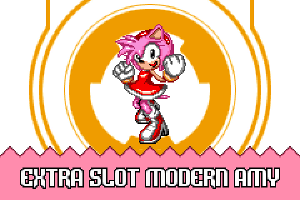 Extra Slot Modern Amy Work In Progress for Sonic 3 A.I.R. | S3AIR Works ...