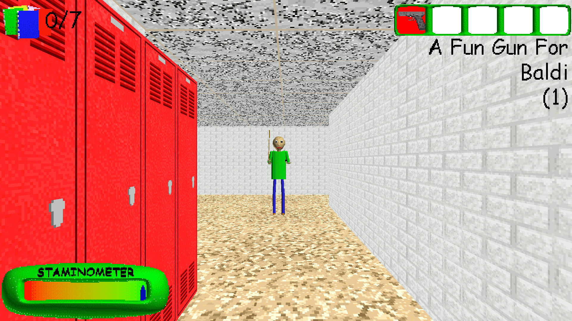 A Fun Gun For Baldi Work In Progress for Baldi's Basics | Baldi Works ...
