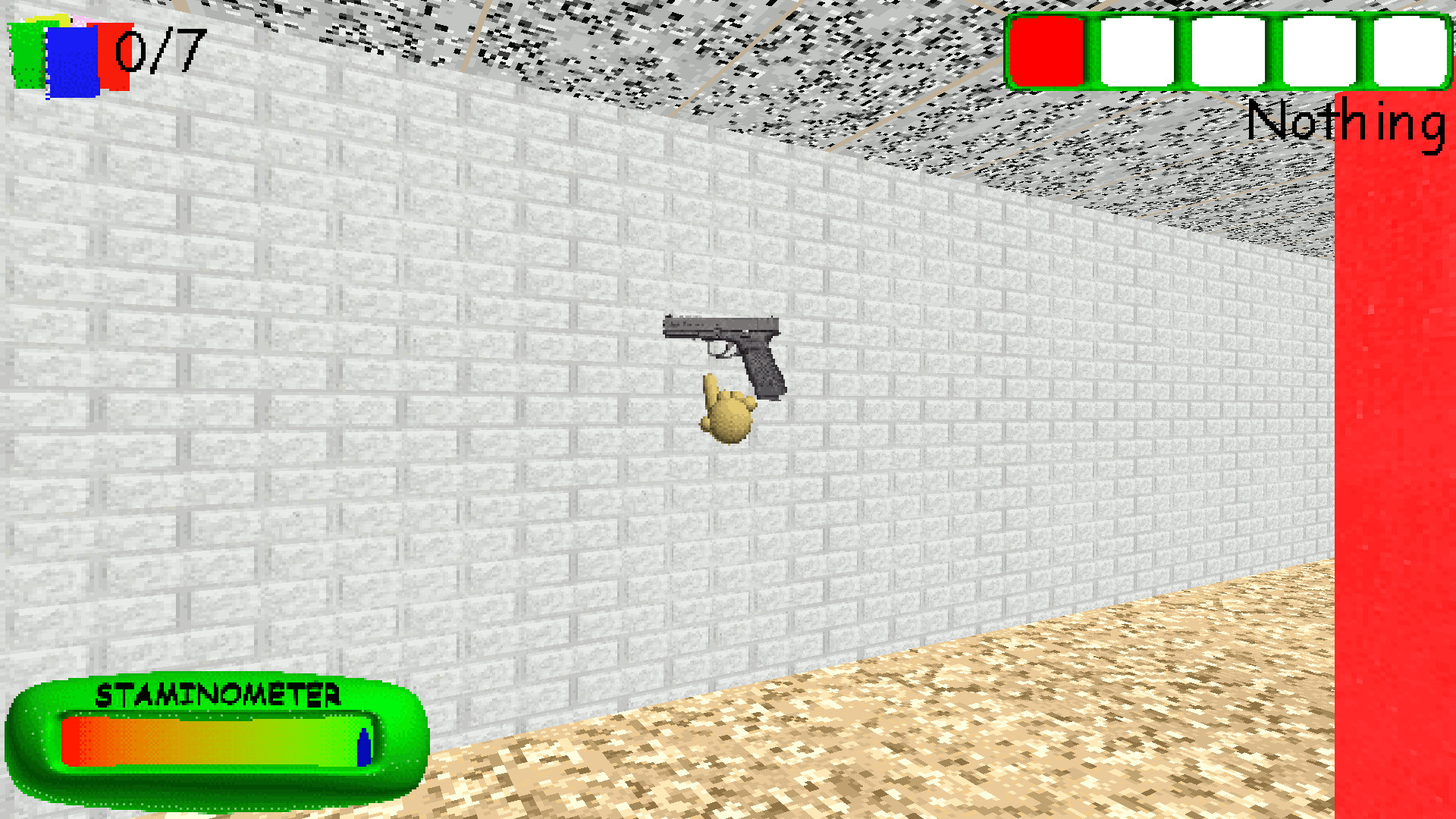 A Fun Gun For Baldi Work In Progress for Baldi's Basics | Baldi Works ...