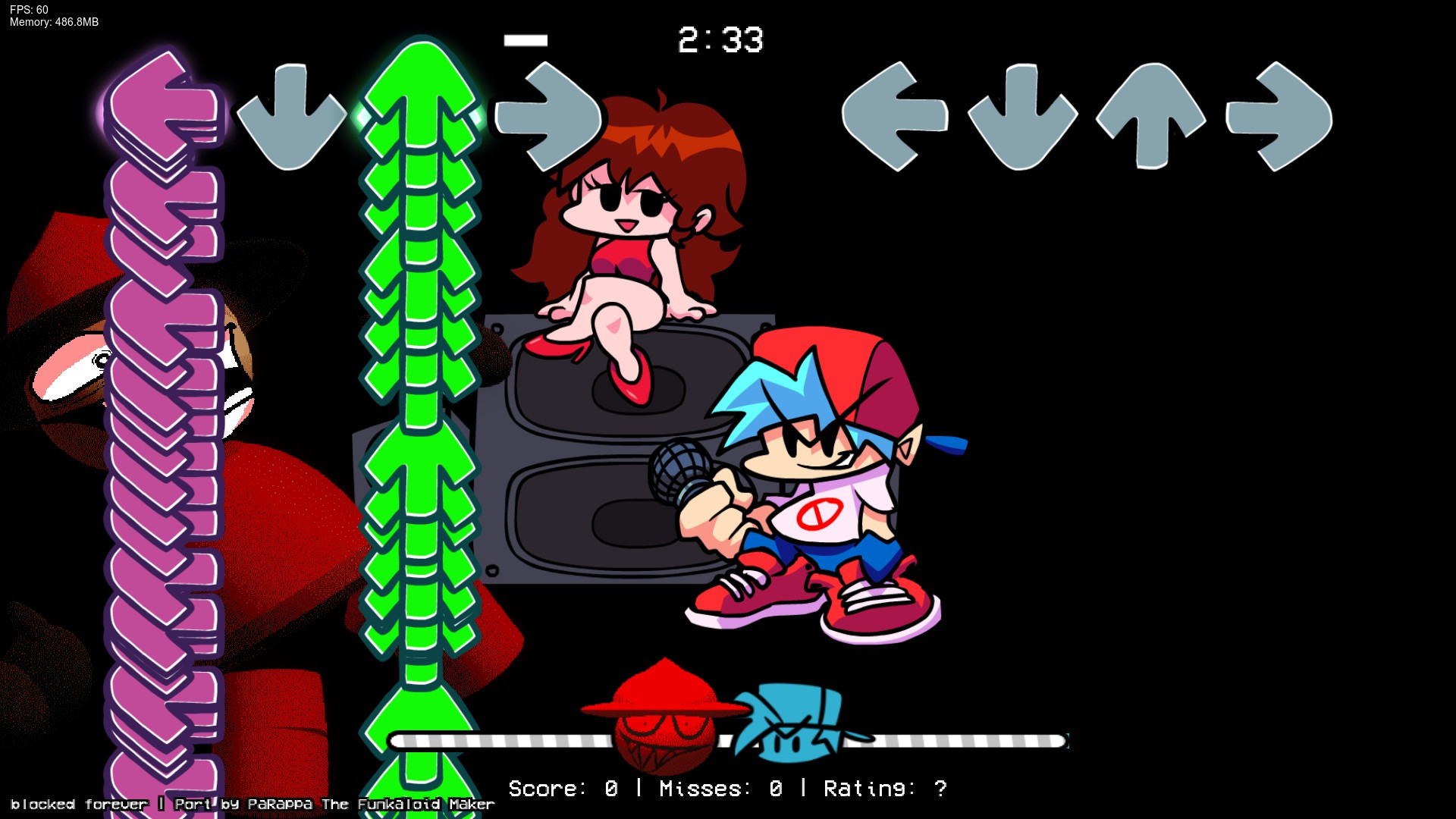 Blocked Forever Charted Work In Progress for Friday Night Funkin' | FNF ...