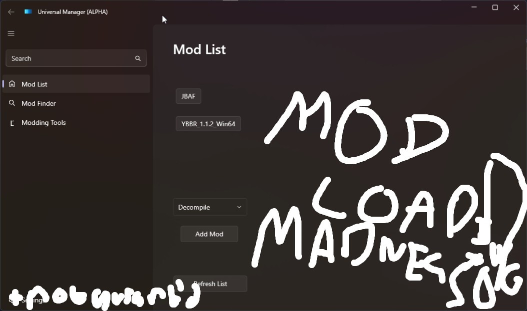 Universal Manager (WIP) Work In Progress for Baldi's Basics | Baldi ...