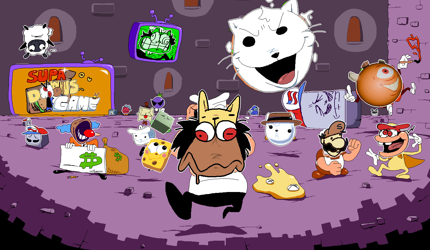 Supa Doobius Game Work In Progress for Pizza Tower | PT Works In Progress