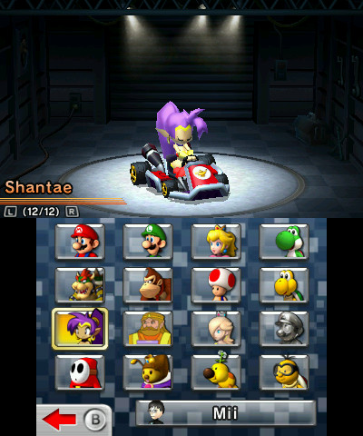 Shantae as a playable character for CTGP-7 Work In Progress for Mario Kart 7 | MK7 Works In Progress