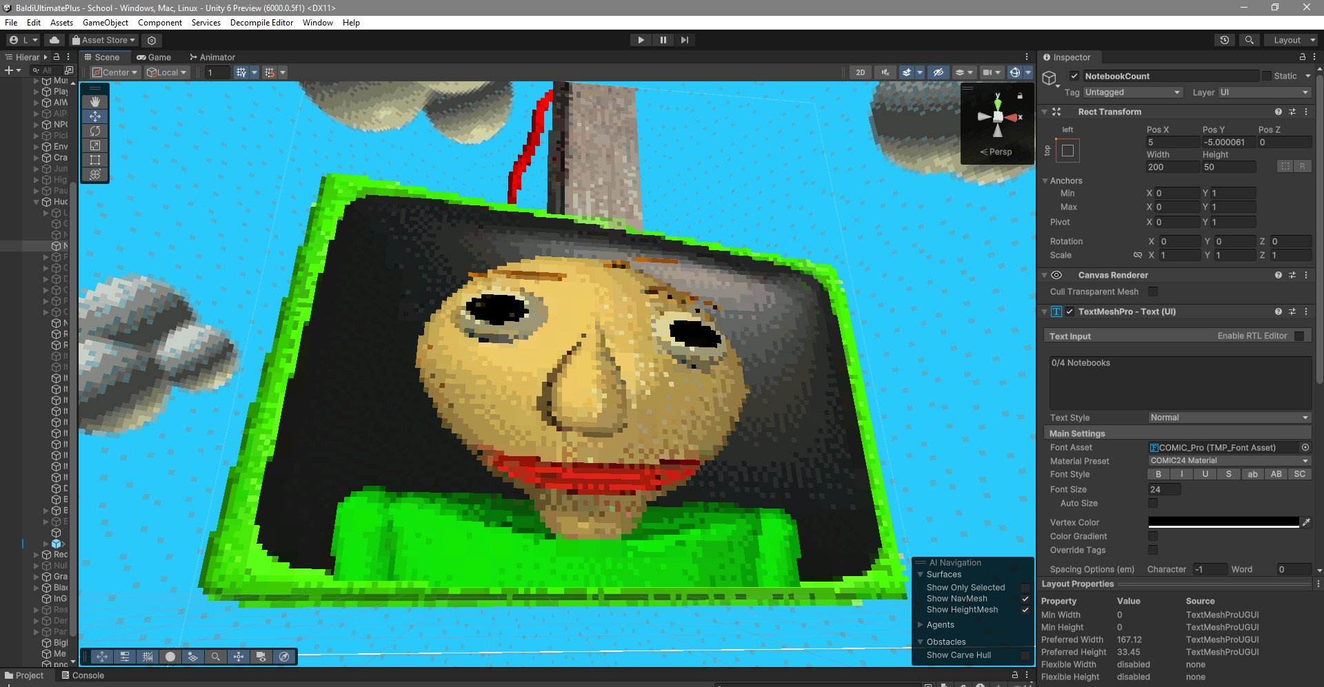Baldi Basics Ultimate Plus Work In Progress for Baldi's Basics | Baldi ...