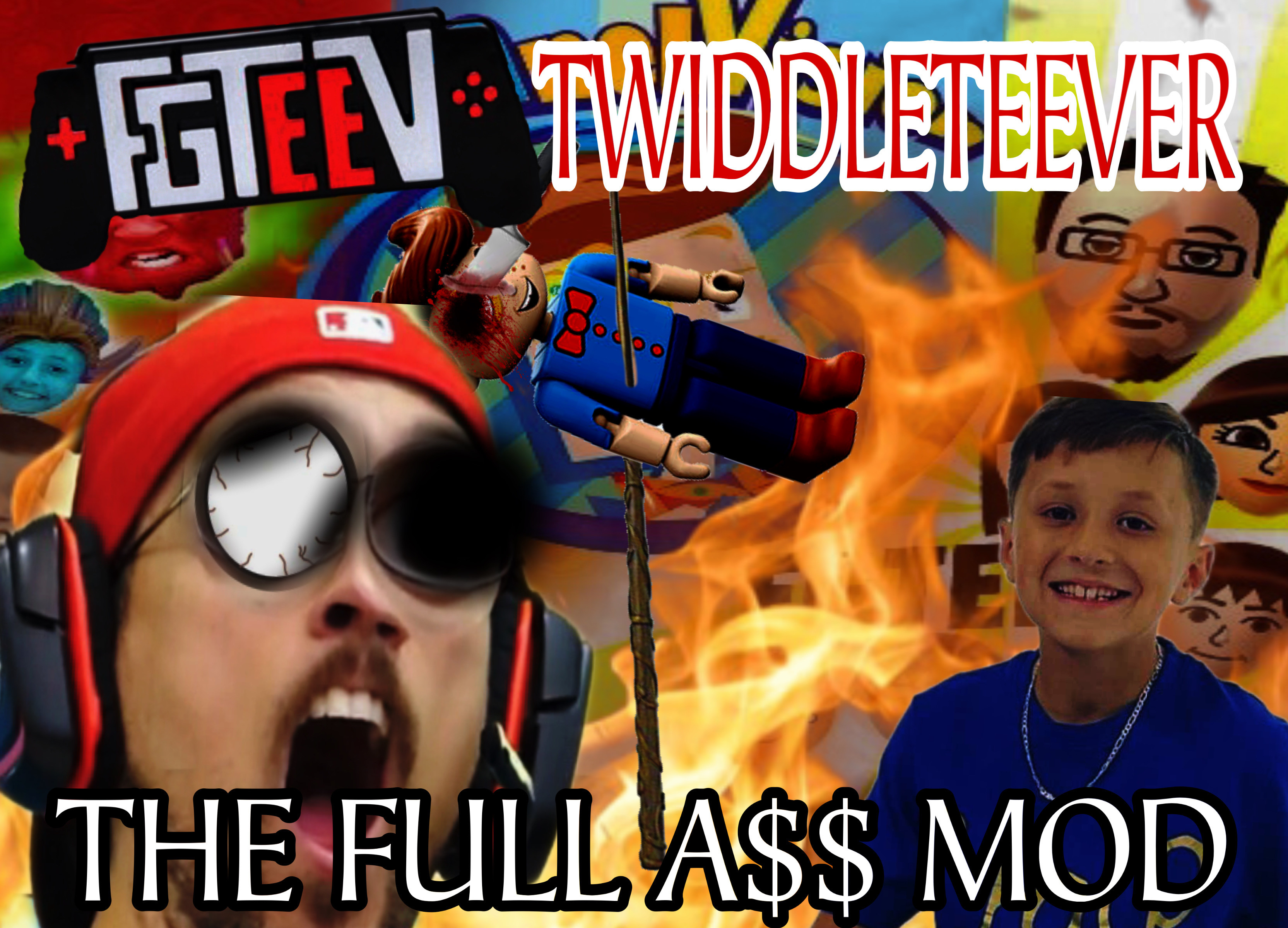 FNF TWIDDLETEEVER (TWIDDLEFINGER FGTEEV COVER) Work In Progress for ...