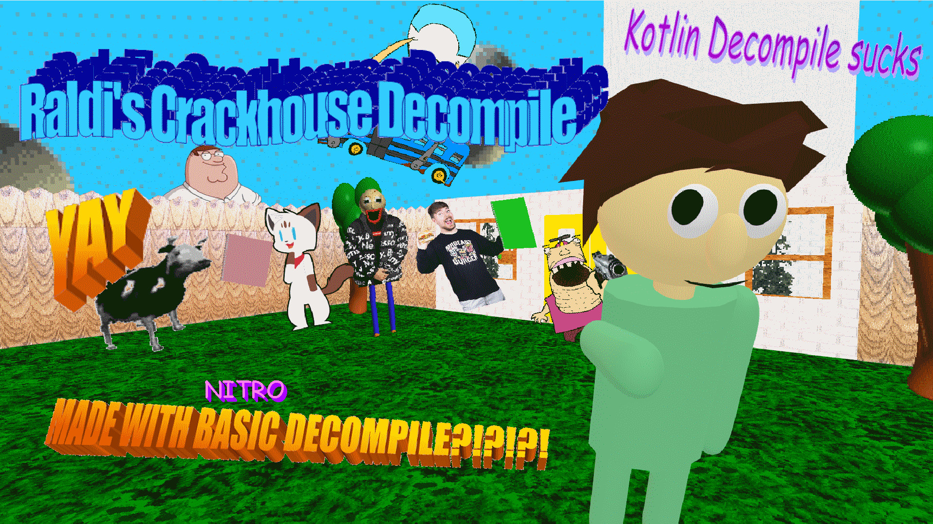 Raldi Remake Decompile Work In Progress for Baldi's Basics | Baldi ...