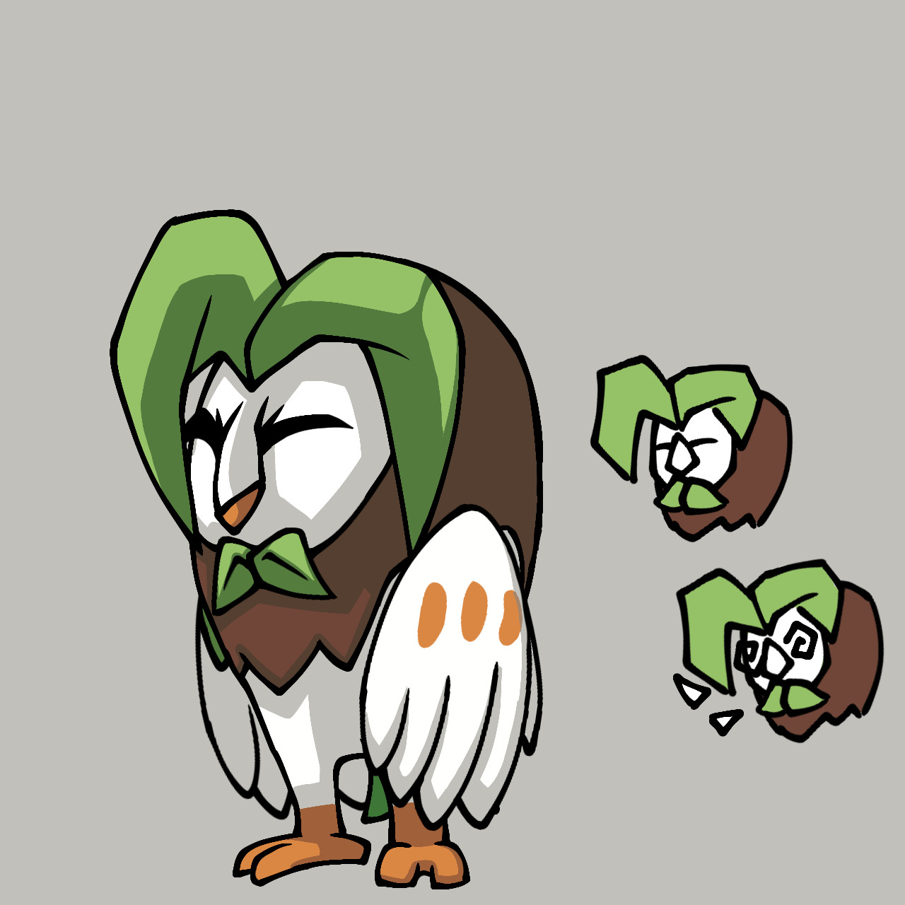 Dartrix, Floragata and Drizzle playable but wip Work In Progress for ...