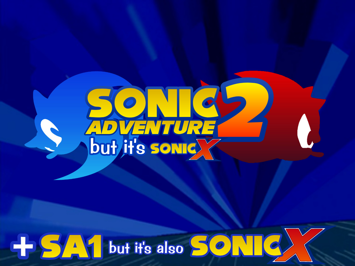 SA2 but it's Sonic X Work In Progress for Sonic Adventure 2 | SA2 Works ...