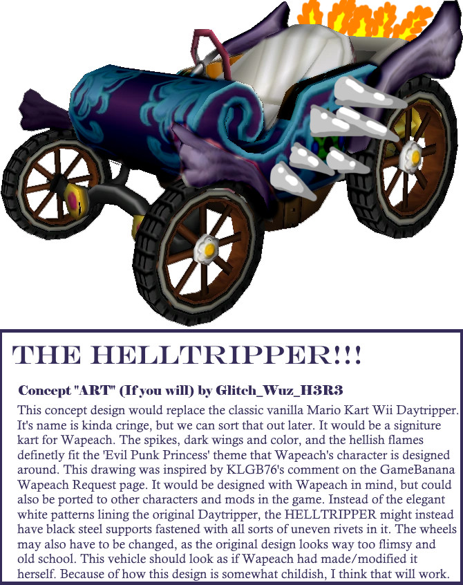 Wapeach Work In Progress for Mario Kart Wii | MKWii Works In Progress