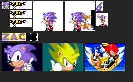 Zac The Hedgehog Work In Progress for Sonic 3 A.I.R. | S3AIR Works In ...