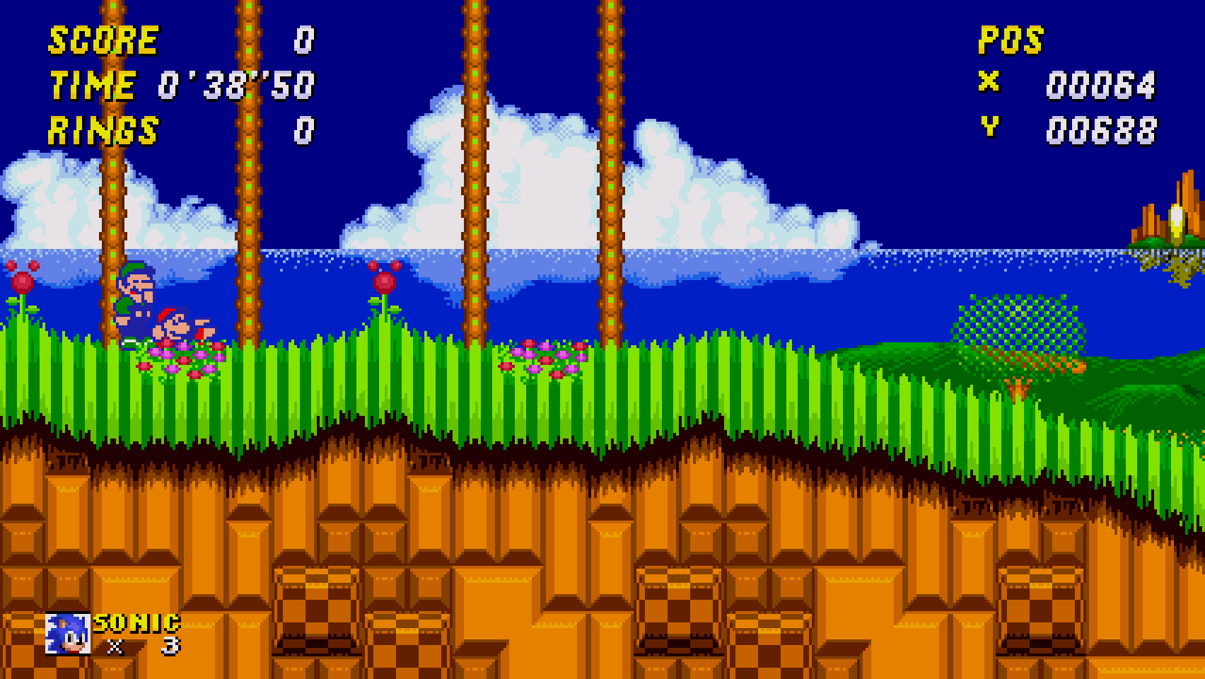 Somari 2 Absolute (SM TAKE) Work In Progress for Sonic The Hedgehog 2 ...