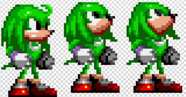 Pana Der Hejhog Styled Tails & Knux Work In Progress for Sonic 3 A.I.R ...