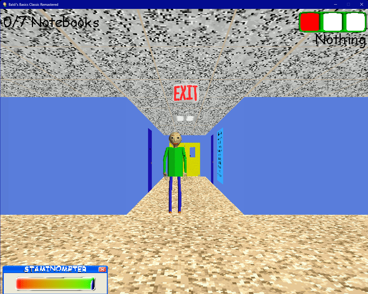 Baldi Basic's Classic Remastered WindowsXP Edition Work In Progress for ...