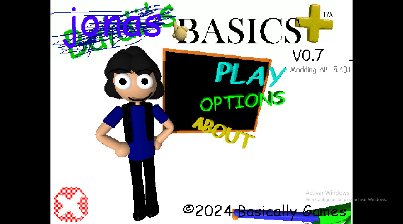 (0.7)the new teacher Work In Progress for Baldi's Basics | Baldi Works ...