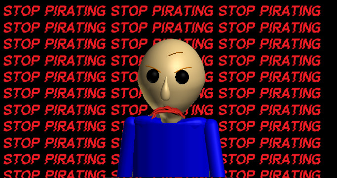 [SENSITIVE CONTENT] Baldi's basics plus: Anti Piracy edition Work In ...
