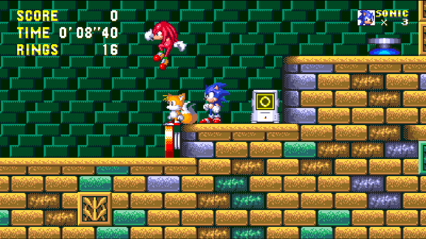 Tag Team Work In Progress for Sonic 3 A.I.R. | S3AIR Works In Progress