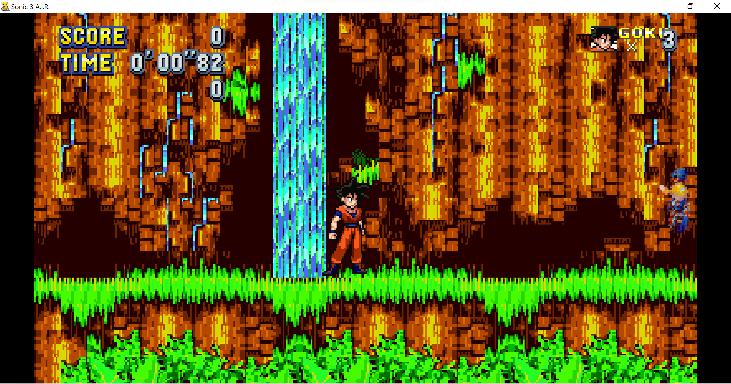 Dragon Ball Z extra slot Work In Progress for Sonic 3 A.I.R. | S3AIR ...