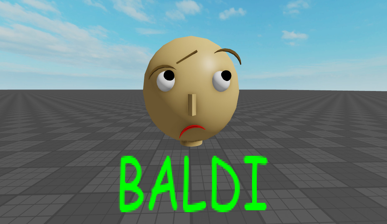 Roblox Basics Plus Work In Progress for Baldi's Basics | Baldi Works In ...