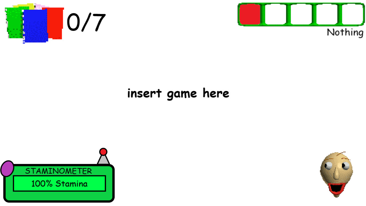 Baldi's Basics with Custom Characters Work In Progress for Baldi's ...