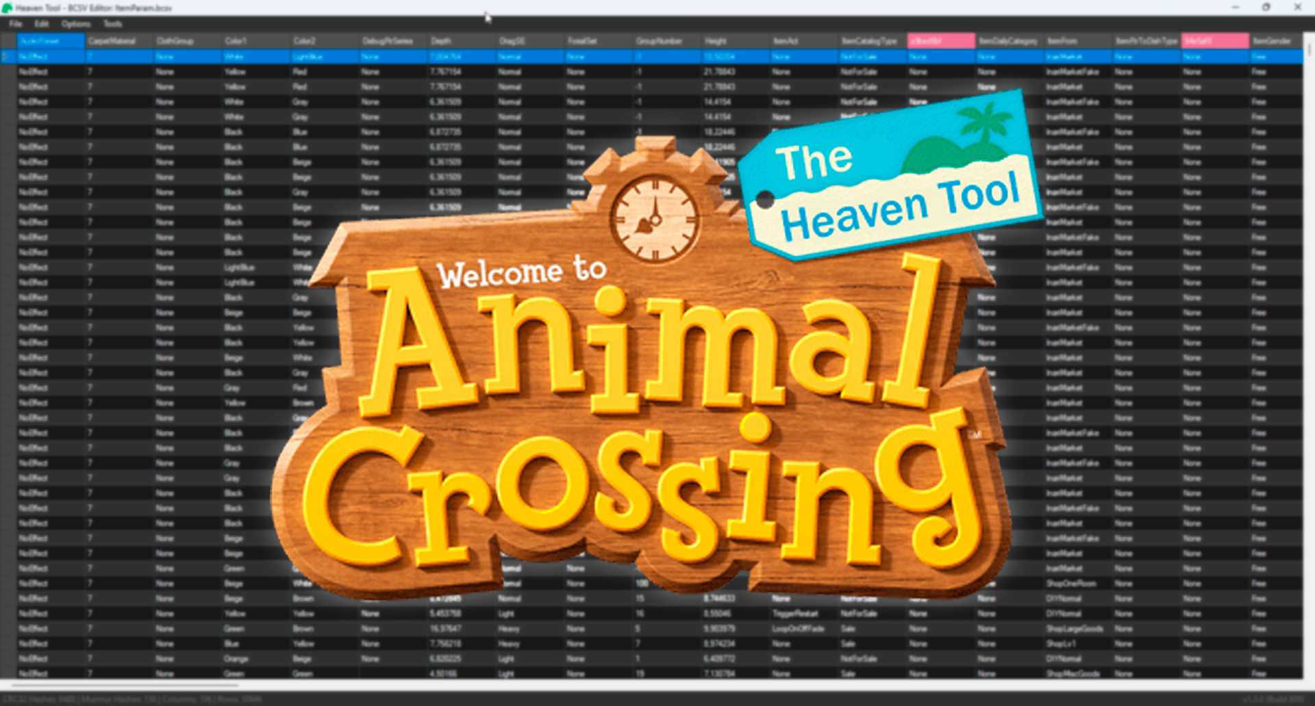Heaven Tool Work In Progress for Animal Crossing: New Horizons | ACNH ...