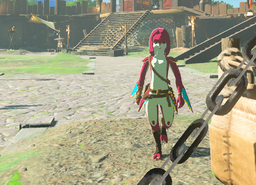 Mipha's Rebirth Work In Progress for The Legend of Zelda: Tears of the ...