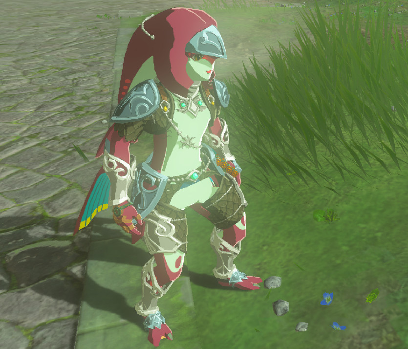 Mipha's Rebirth Work In Progress for The Legend of Zelda: Tears of the ...