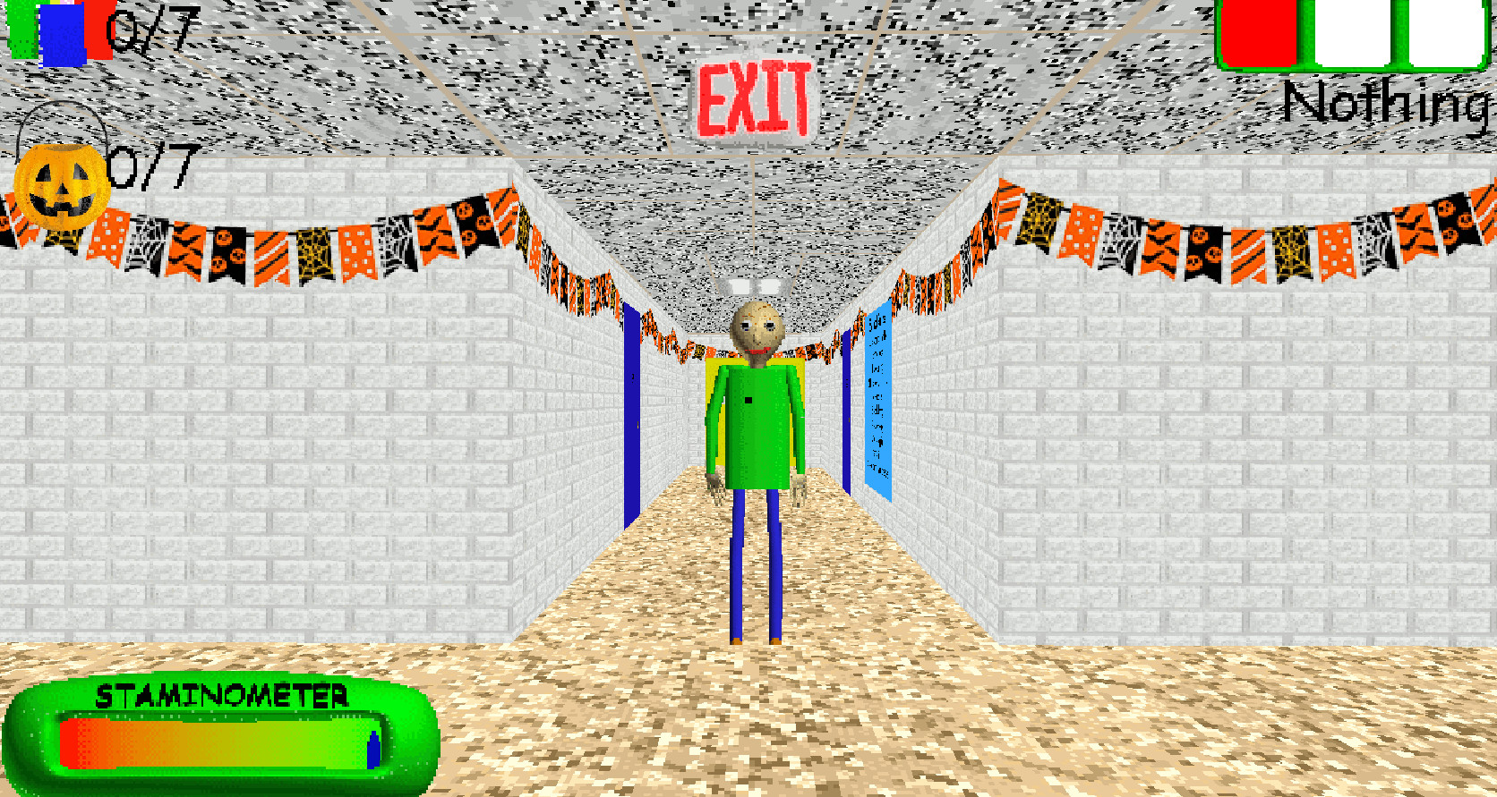 Baldi's Big Halloween Work In Progress for Baldi's Basics | Baldi Works ...