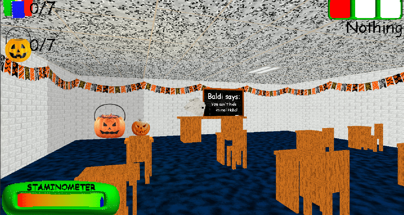 Baldi's Big Halloween Work In Progress for Baldi's Basics | Baldi Works ...