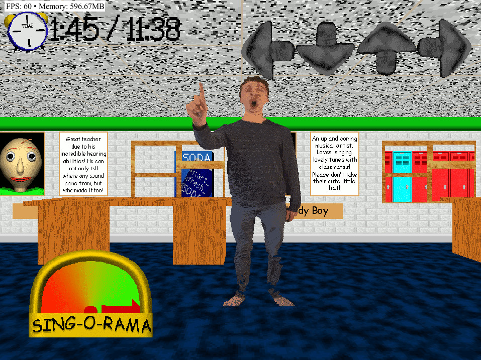 Baldi's Karaoke Machine Work In Progress for Friday Night Funkin' | FNF ...