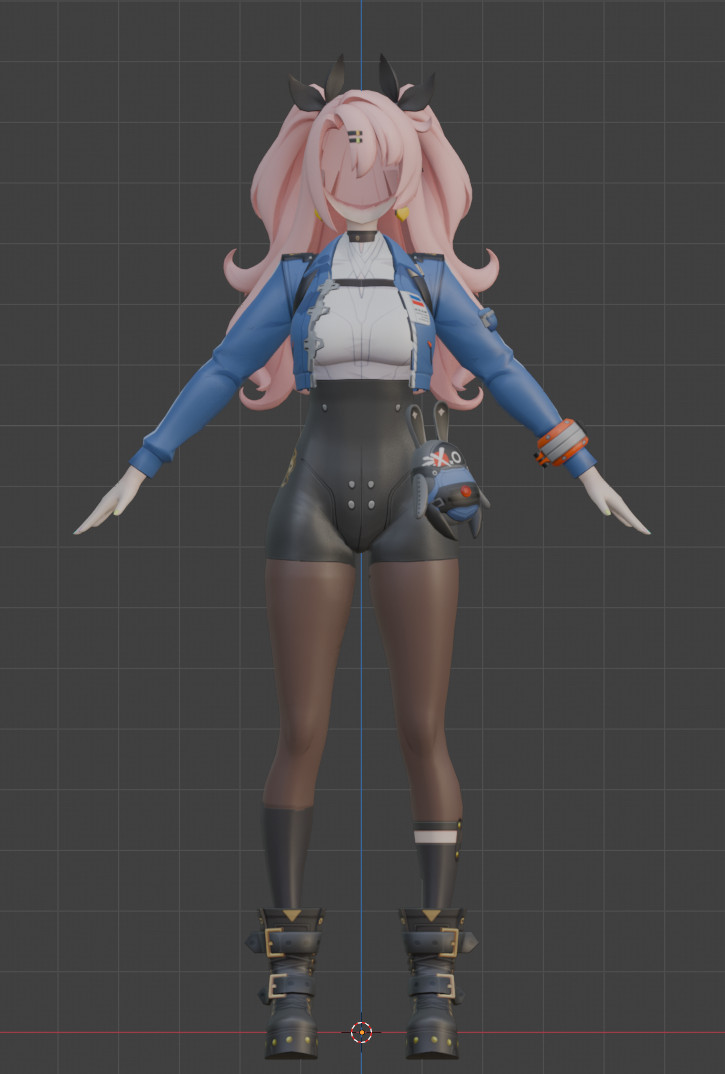 Nicole NEPS Work In Progress for Zenless Zone Zero | ZZZ Works In Progress