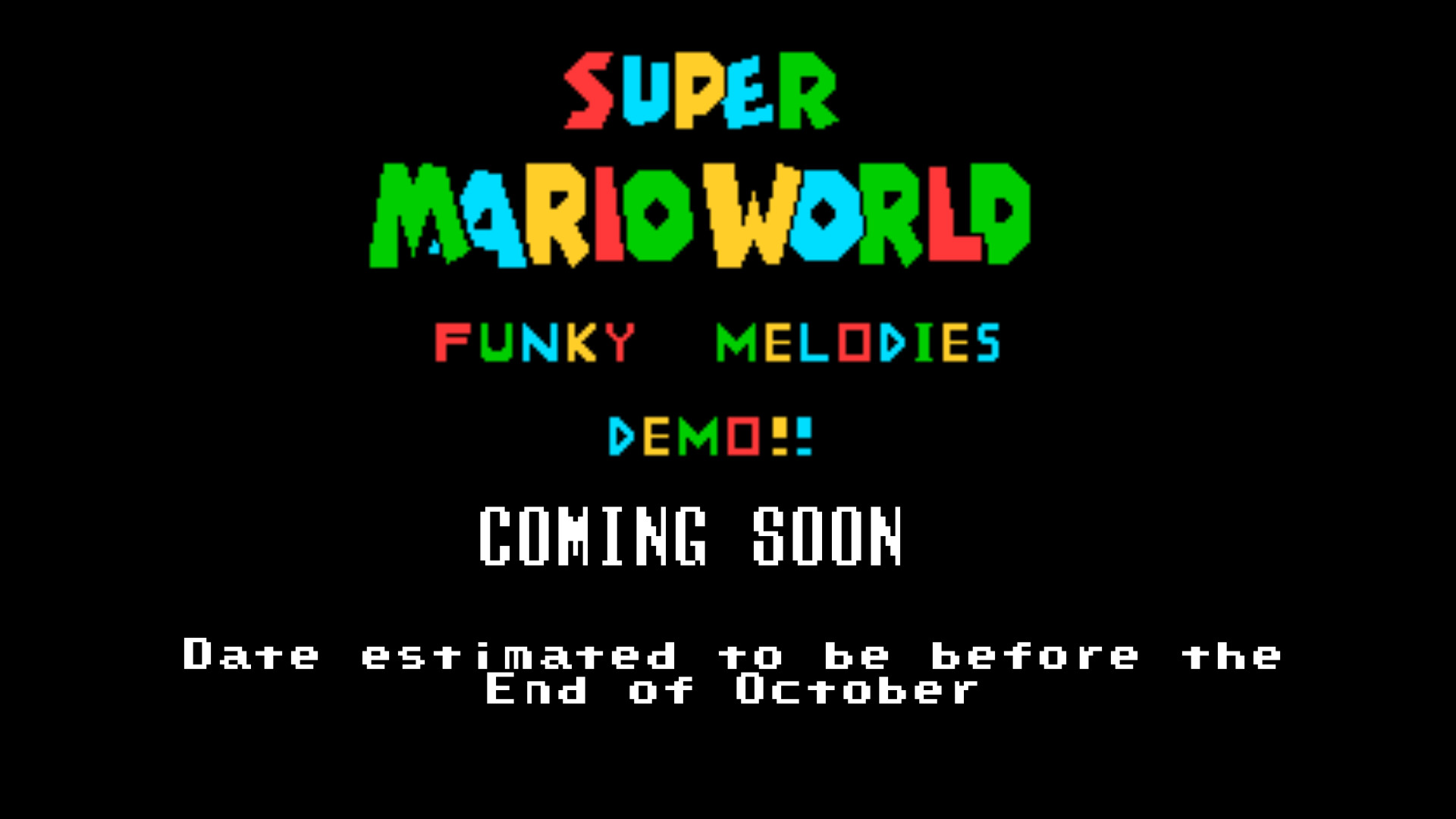 Super Mario World: Funky Melodies Work In Progress for Friday Night ...