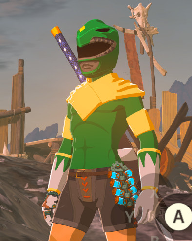 Green Ranger for TOTK Work In Progress for The Legend of Zelda: Tears ...