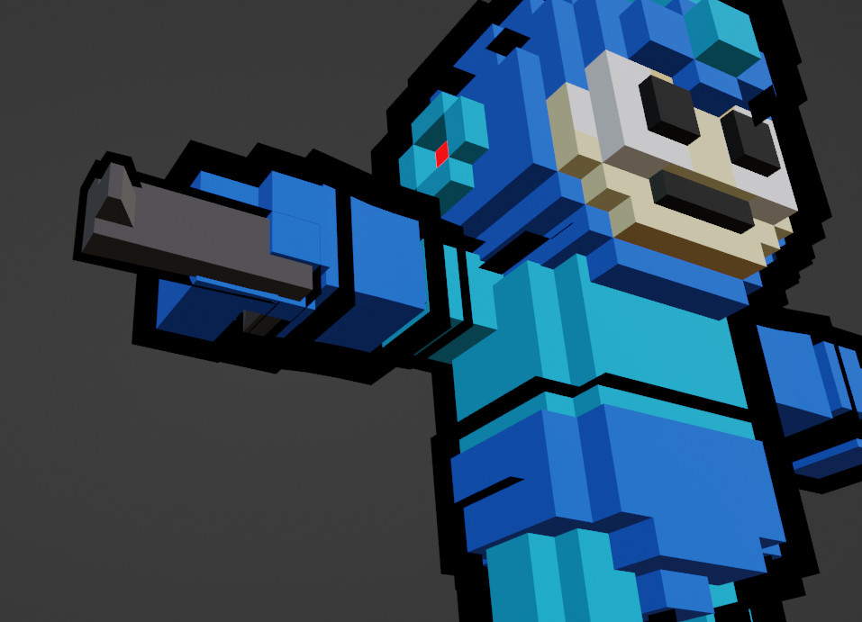 [WIP] 8-Bit Mega Man Work In Progress for Super Smash Bros. Ultimate ...