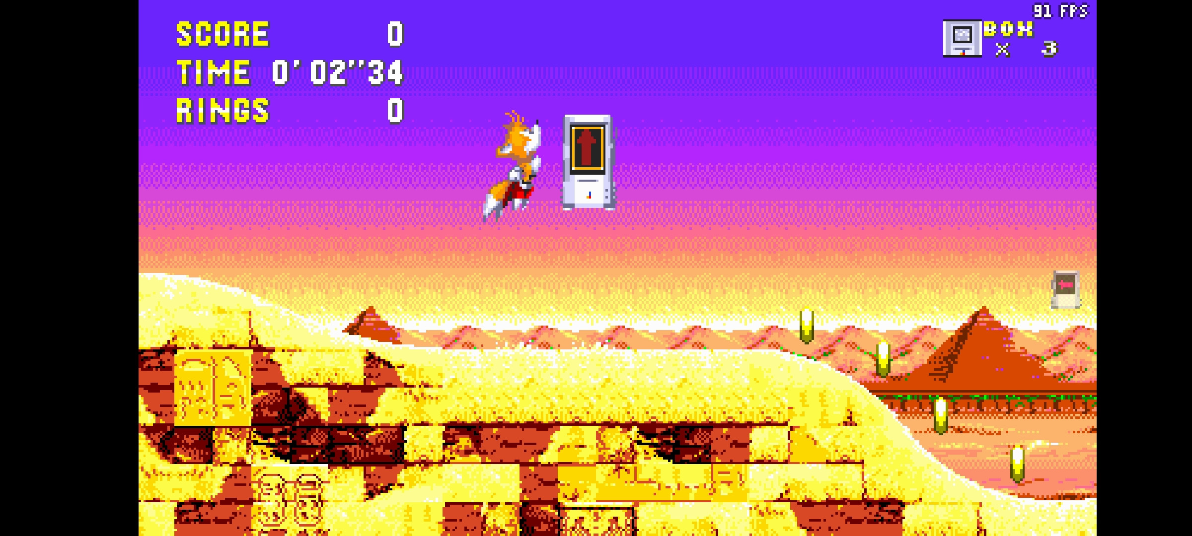 Sonic the Box Work In Progress for Sonic 3 A.I.R. | S3AIR Works In Progress