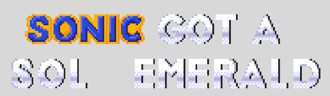 sol emeralds [COMPLETED] Work In Progress for Sonic 3 A.I.R. | S3AIR ...