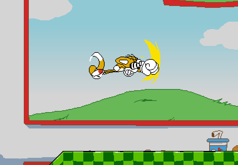 Custom Tails over Peppino Work In Progress for Pizza Tower | PT Works ...