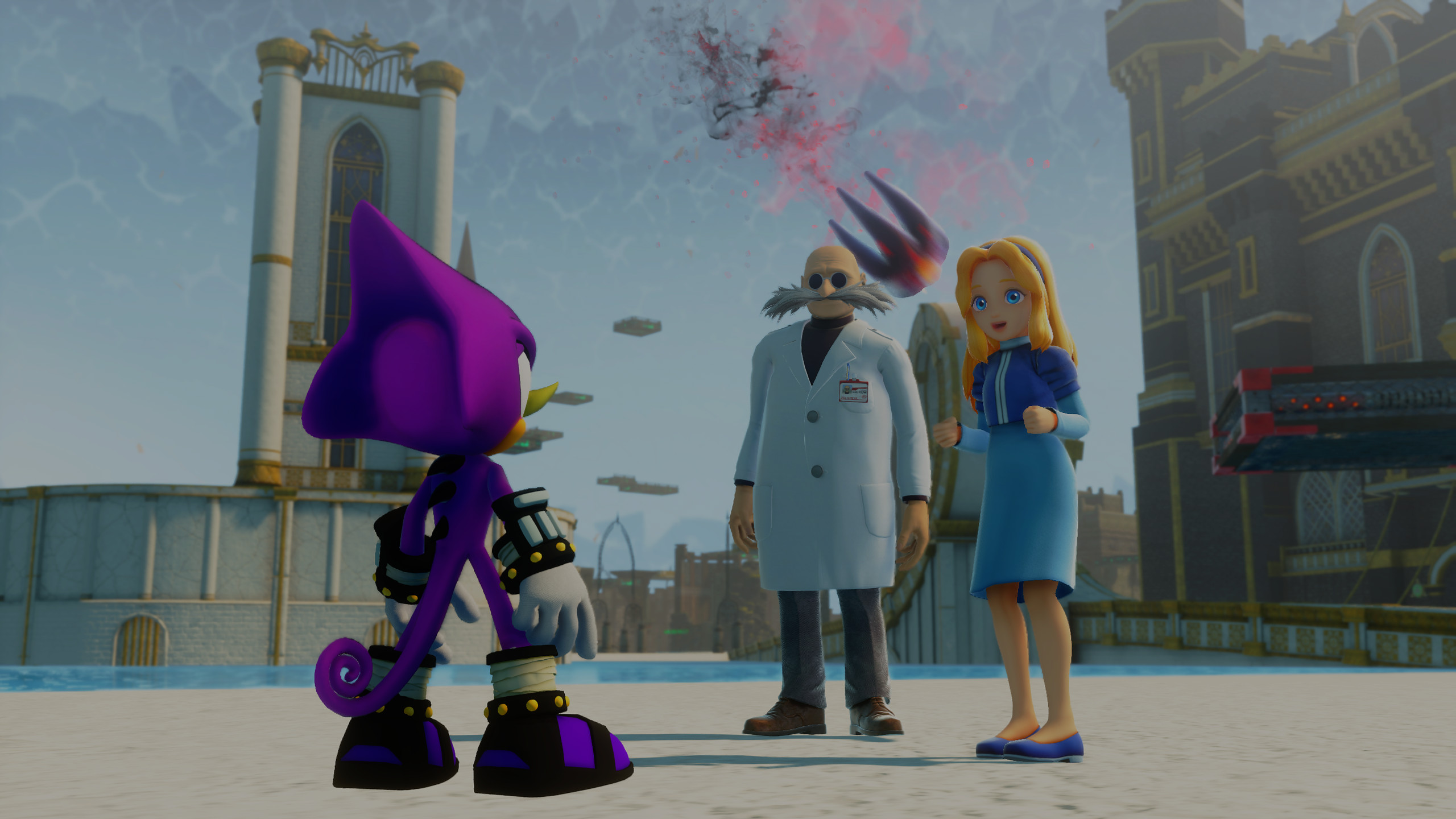 Espio The Chameleon Sonic X Screenshots 9173 Safe,