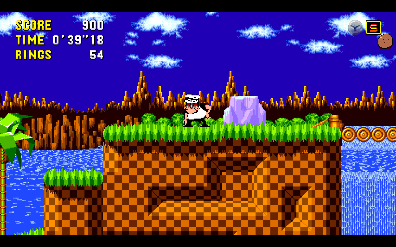 Pizza Tower in Sonic the Hedgehog 1 forever Work In Progress for Sonic ...