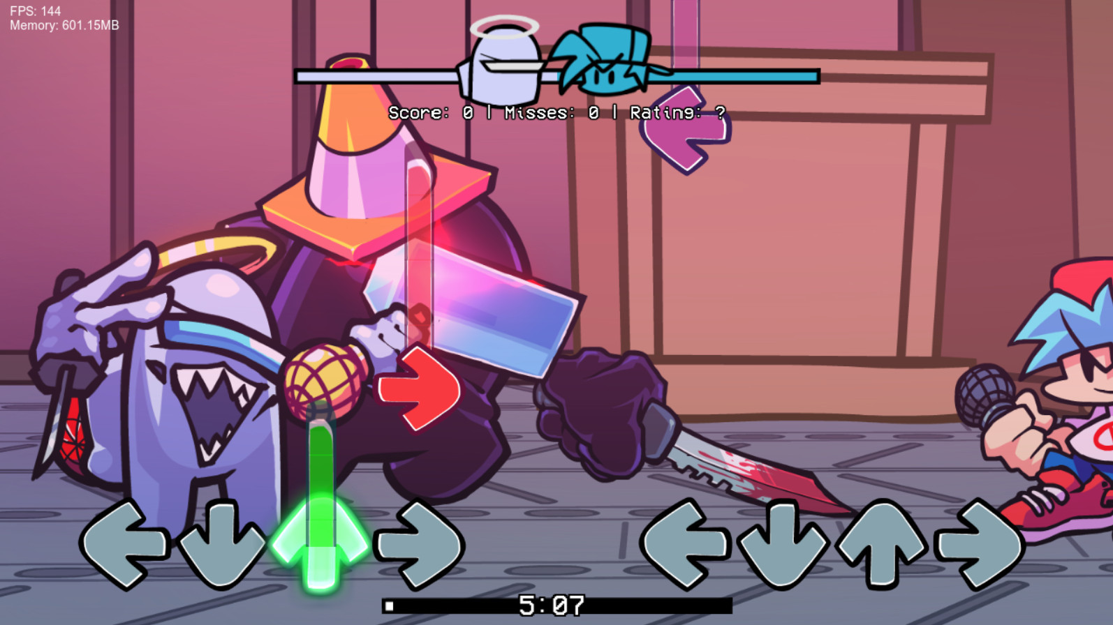 [SENSITIVE CONTENT] Double Kill Hotfix V2 Playable WIP Work In Progress for Friday Night Funkin ...