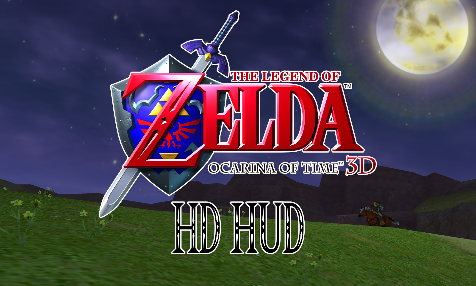 HD HUD Work In Progress for The Legend of Zelda: Ocarina of Time 3D ...