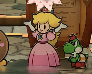 Playable Peach Work In Progress for Paper Mario: The Thousand Year Door ...