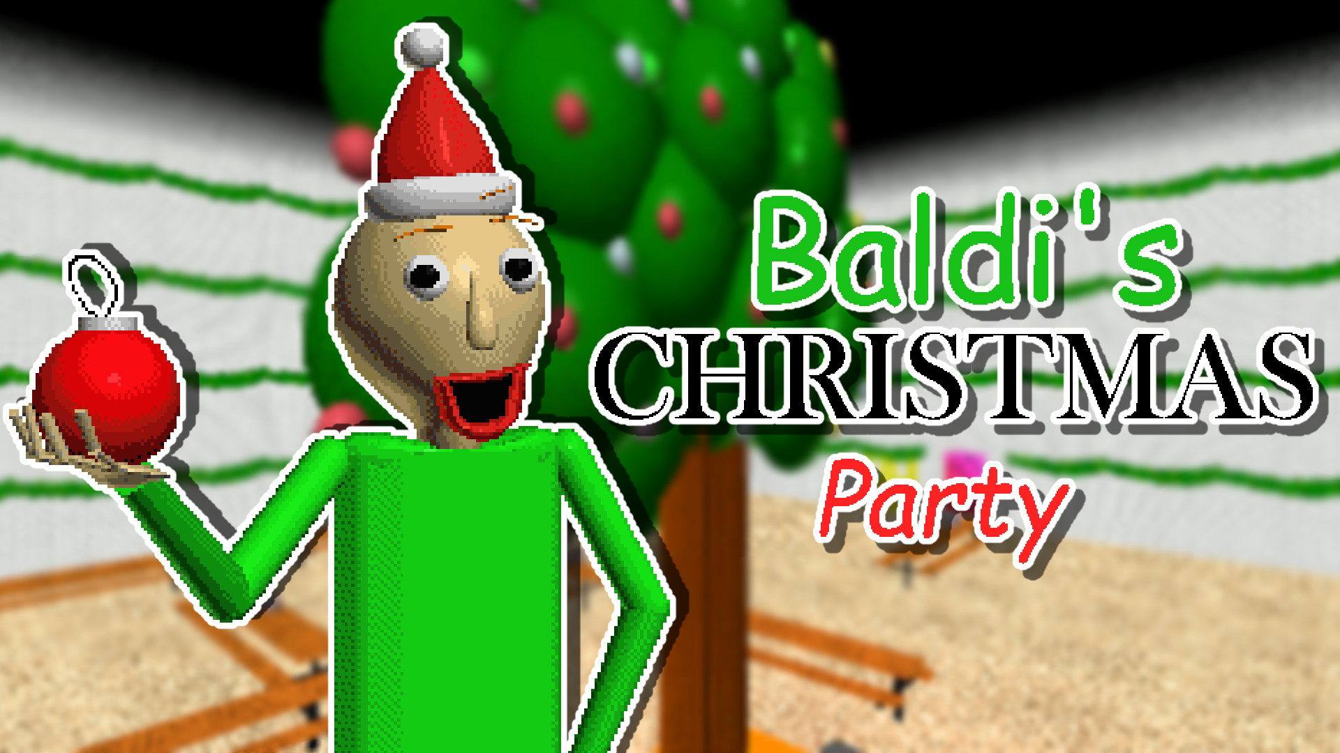 Baldi's Christmas Party (OUT) Work In Progress for Baldi's Basics ...